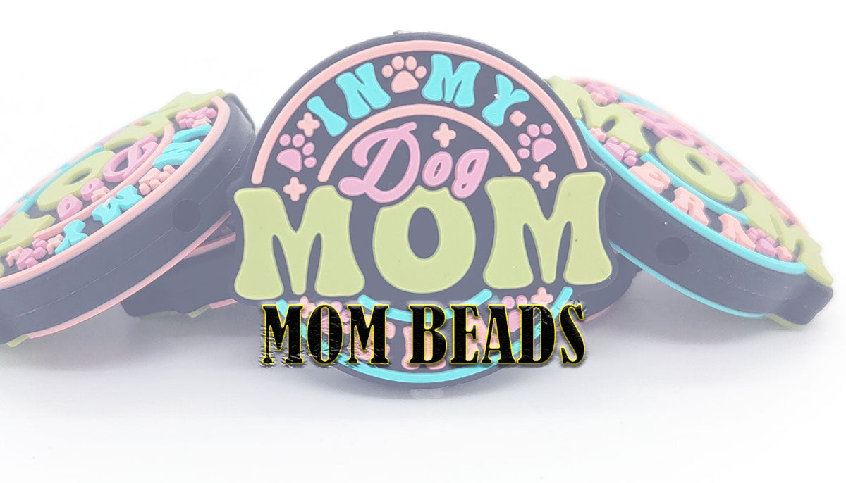 Friends Mouse and Dog Silicone Focal Bead