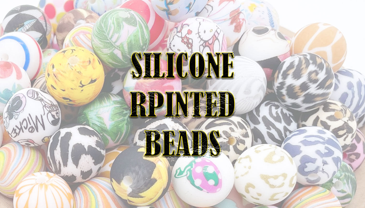 Silicone Print Beads