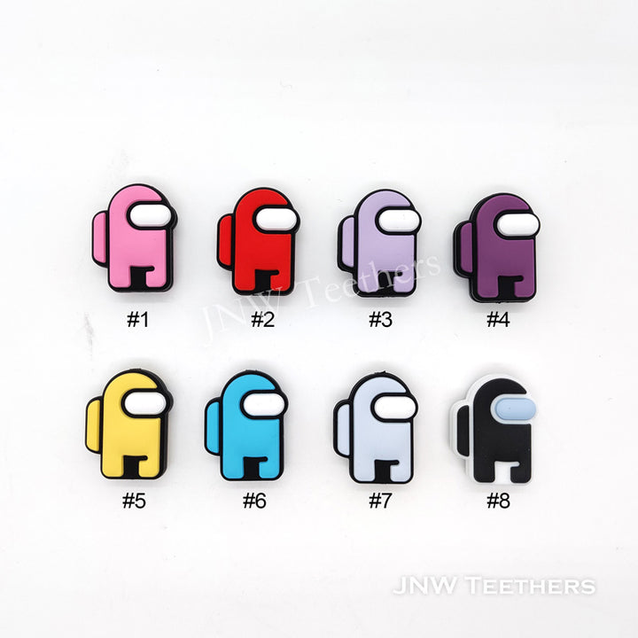 Alien Silicone Focal Bead