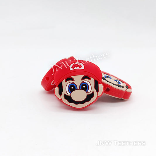 Mario Silicone Focal Beads